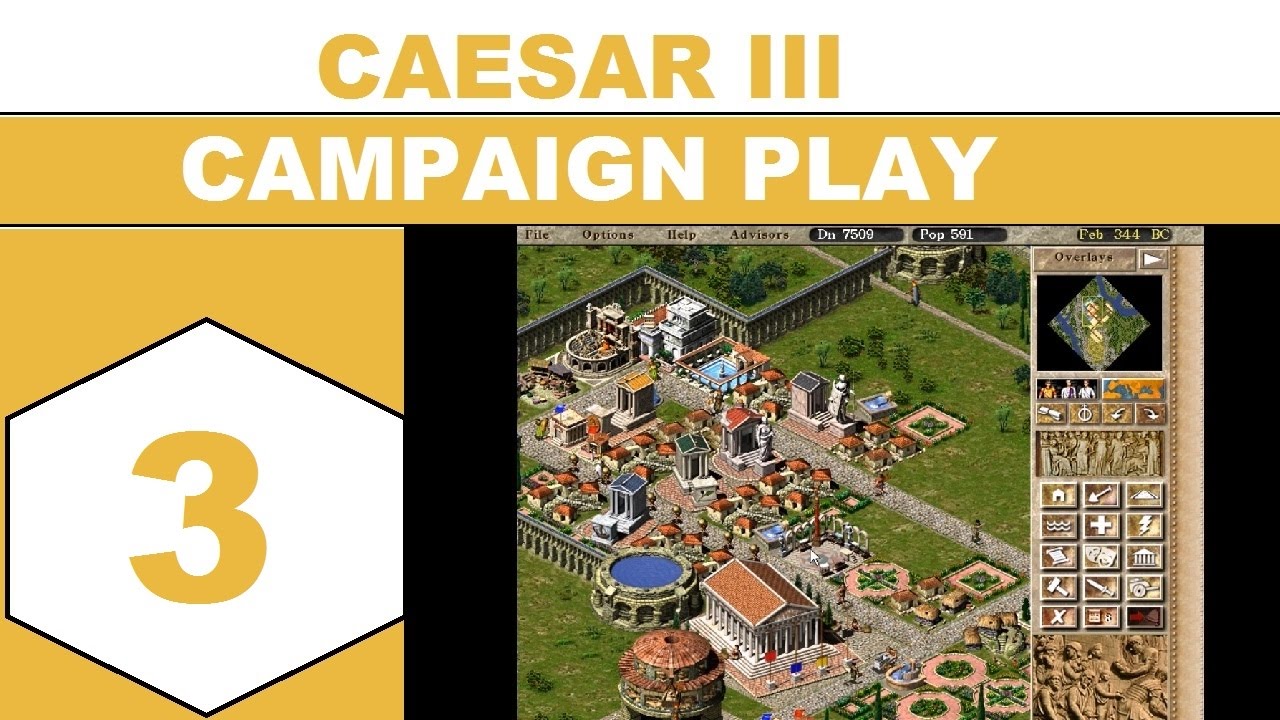 Let's Play Caesar III (1998) - Episode 03 - YouTube