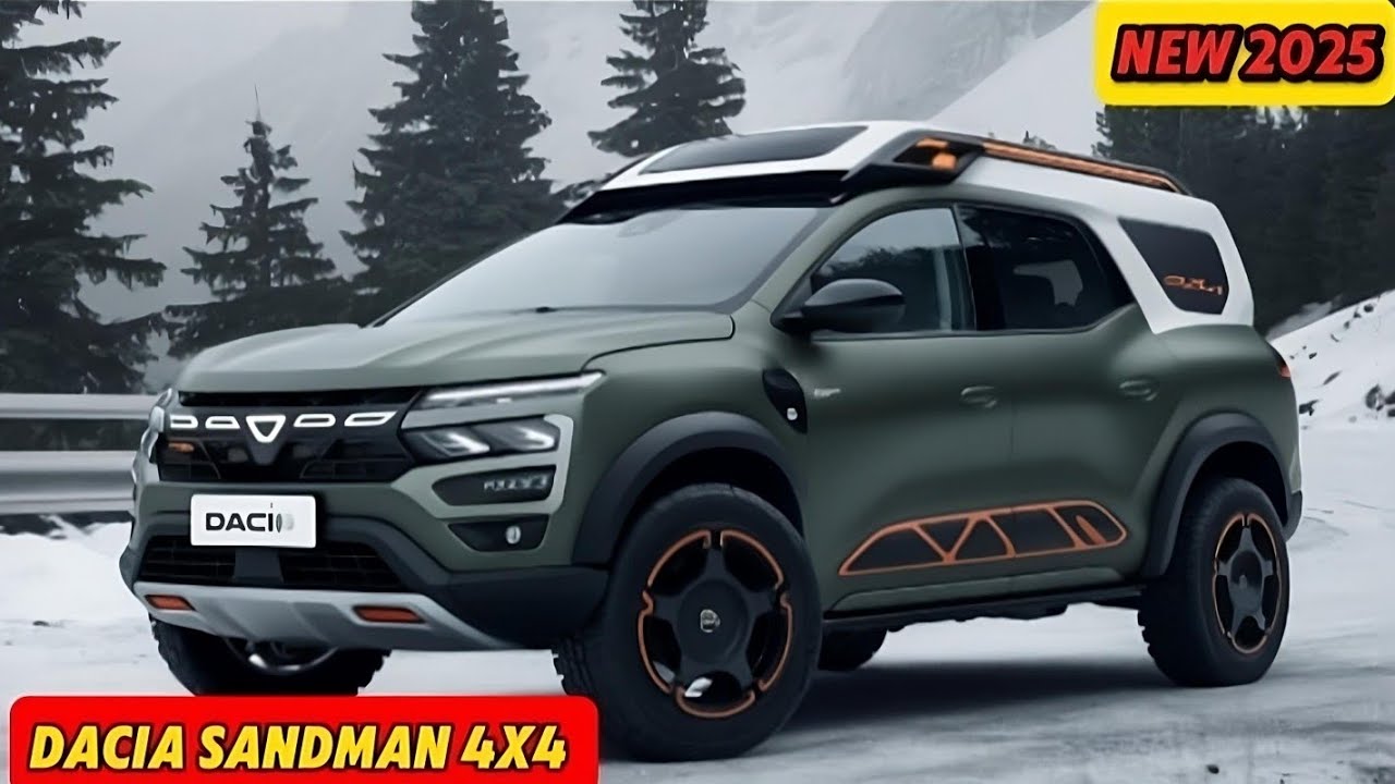 2025 Dacia Sandman 4x4: The Affordable Off-Road Adventure Machine - YouTube