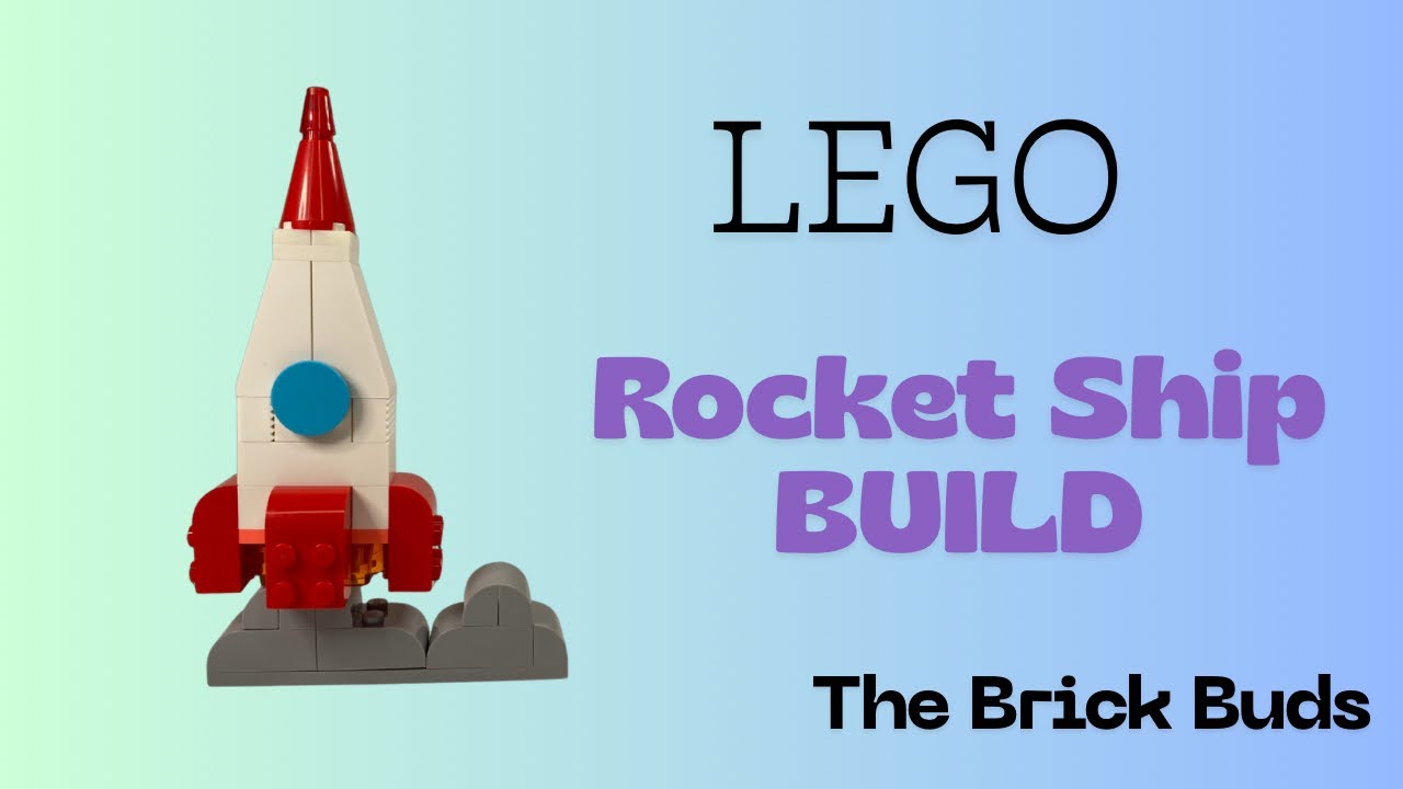 LEGO Rocket Ship Family Build - YouTube