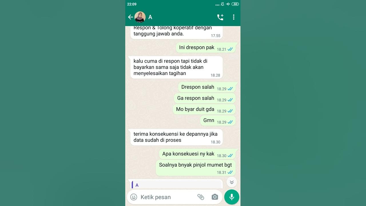 begini cara menjawab wa dc pinjol ADAKAMI,agar ga sebar sebar data ,resiko galbay pinjol ...