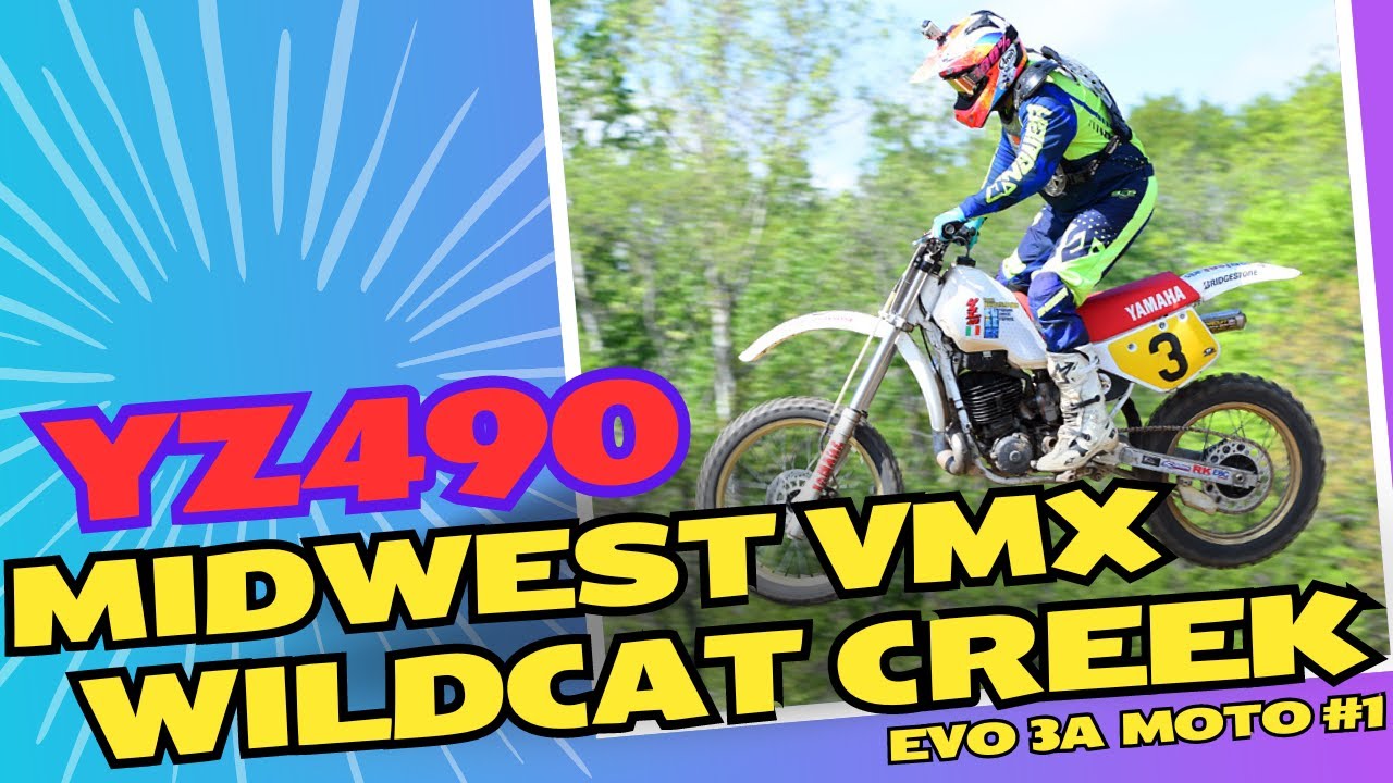 1987 Yamaha YZ490 2 Stroke Midwest VMX Wildcat Creek MX Rossville IN ...