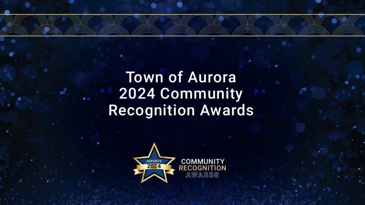 2024 Community Recognition Awards May 27, 2024 - YouTube