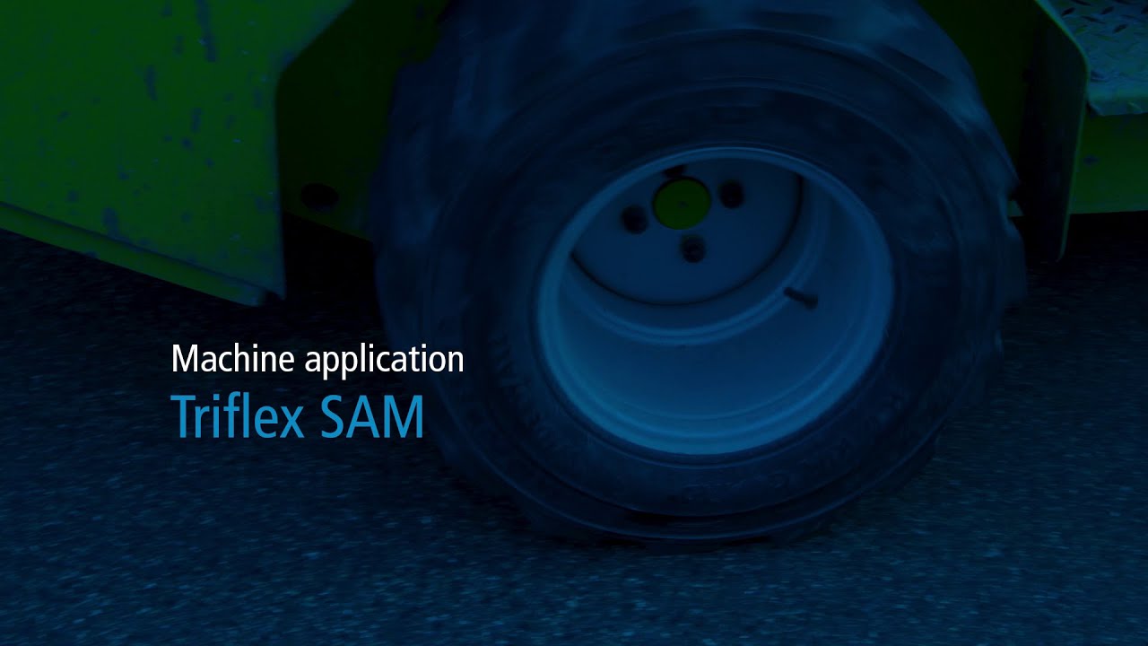Triflex SAM – Machine application of two component liquid plastic - YouTube