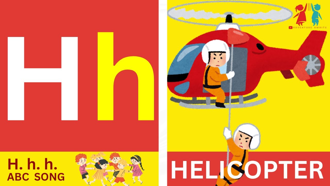 Words That Start with H | Fun Learning ABC Children Song | Alphabet ...
