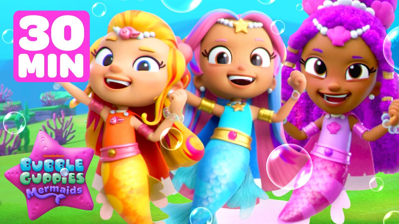 30 Minutes of Super Bubble Guppies SUMMER Adventures! ☀️ w/ Molly ...