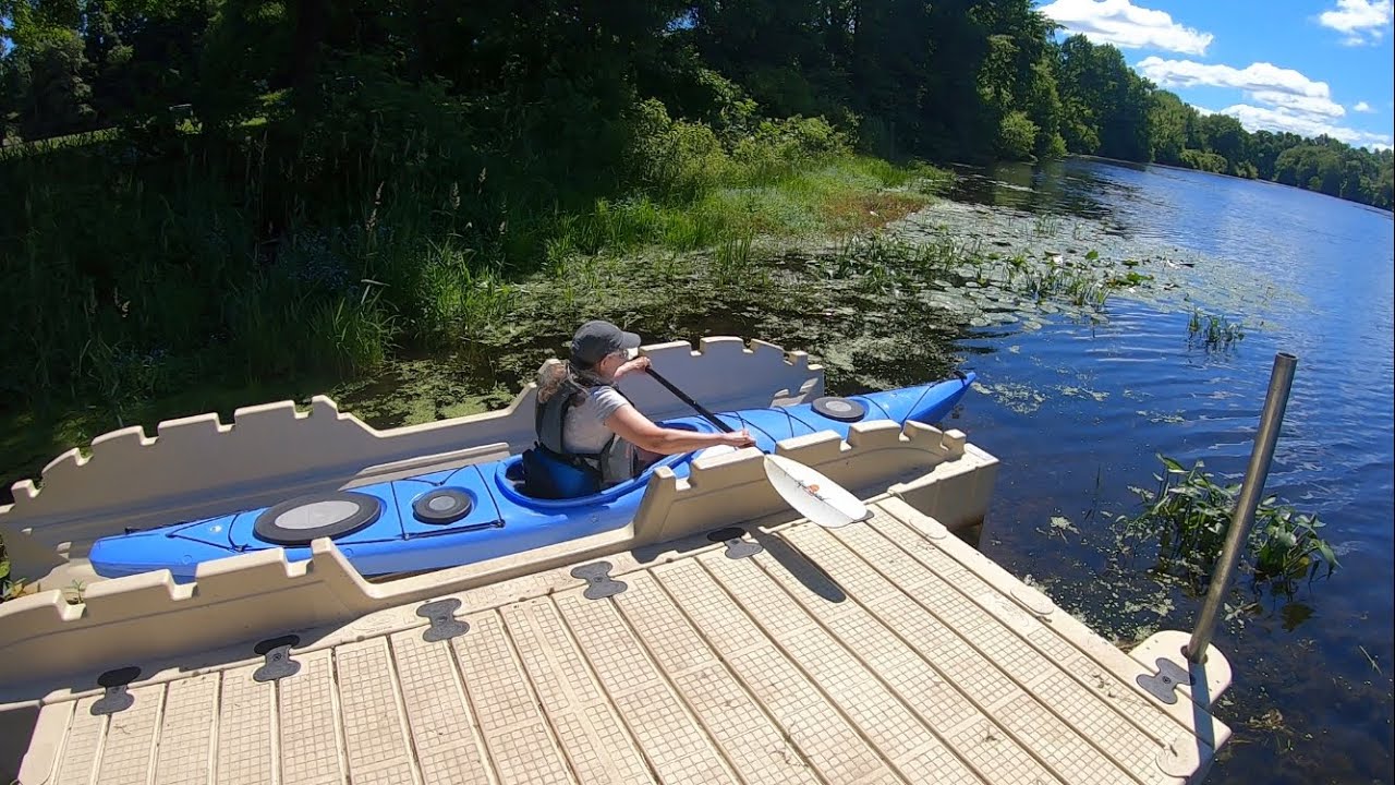 Epic Kayak Dry Dock Launch on Summersville Pond and the Scantic River ...