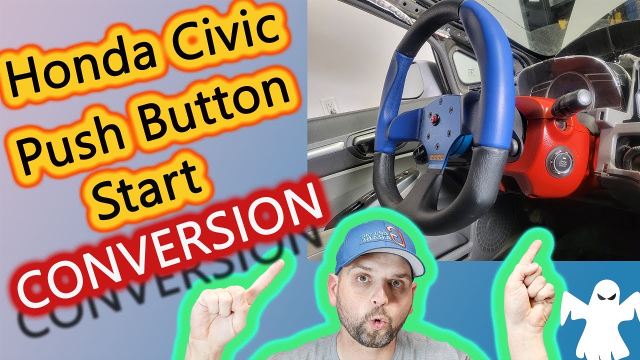 Ep 10: How to Install a Push Button Start in a Honda Civic JDI Ghost ...