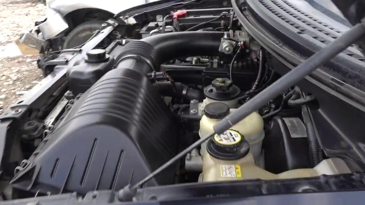 2004 F150 5.4 ROUSH STAGE 3 SUPERCHARGED ENGINE & 4X4 4R75 TRANSMISSION ...