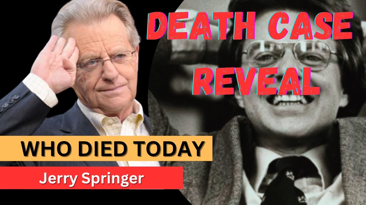 Jerry Springer Death Case Pancreatic Cancer - YouTube