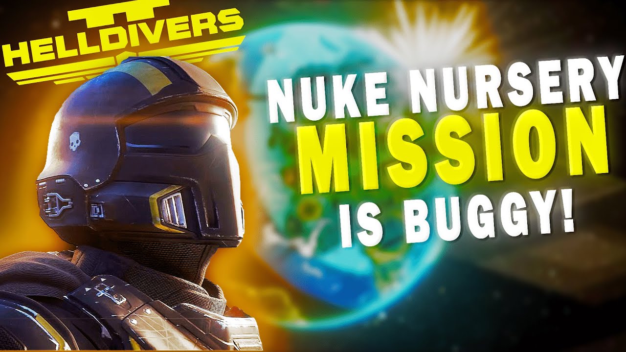 🔴 LIVE NOW: Helldivers 2 | New Nuke Nursery Mission is Buggy - YouTube