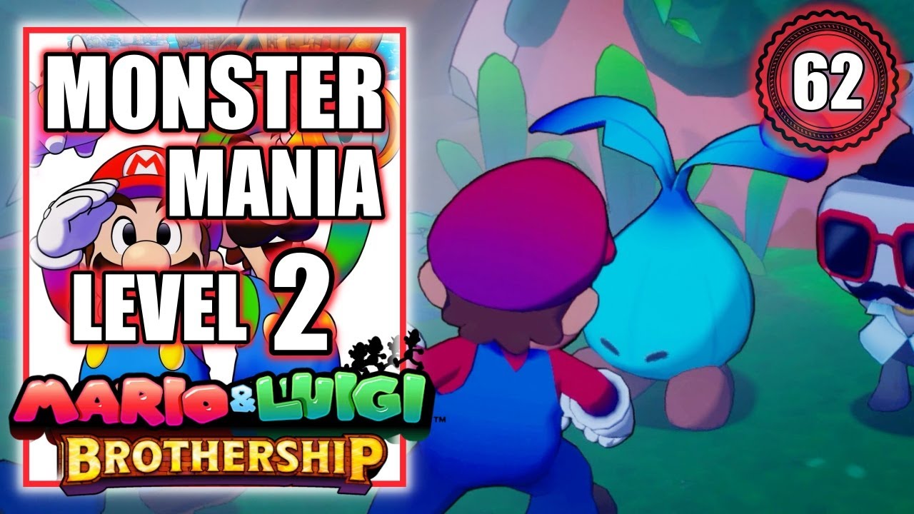 Mario and Luigi Brothership - Monster Mania Level 2 - Defeat Enhanced ...