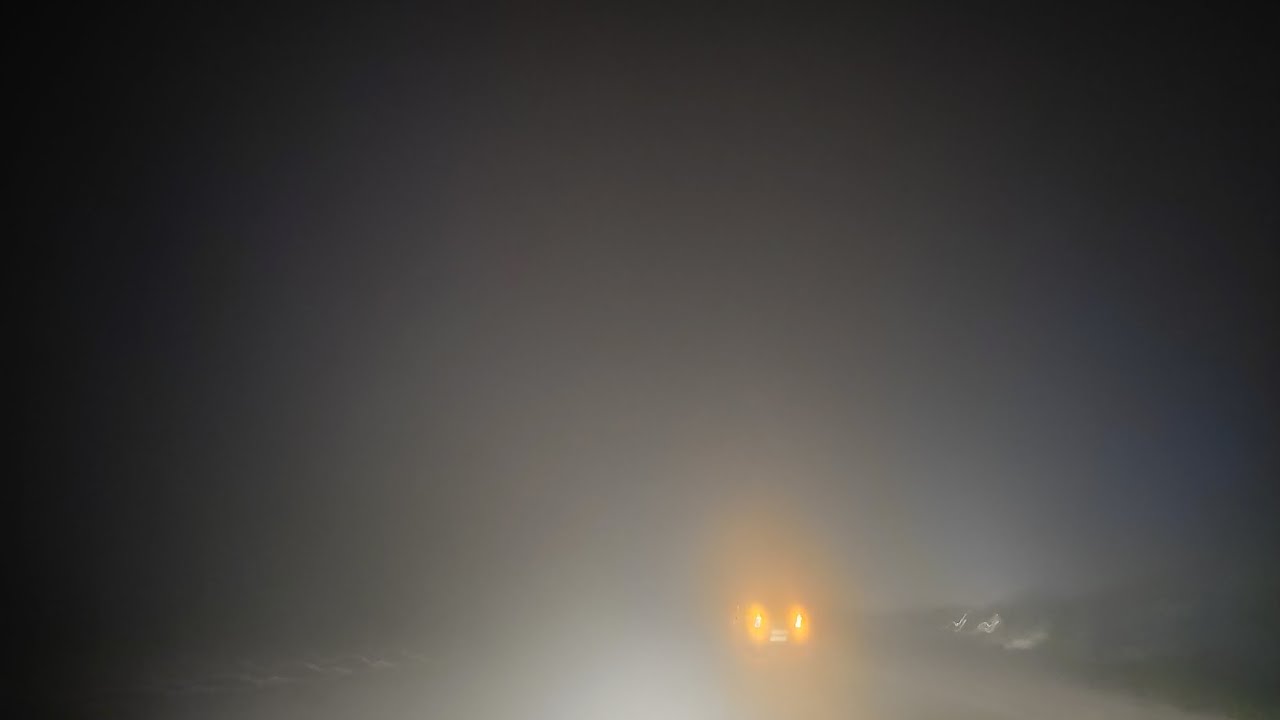 Fog on NH-44 | 13 January 2024 - YouTube