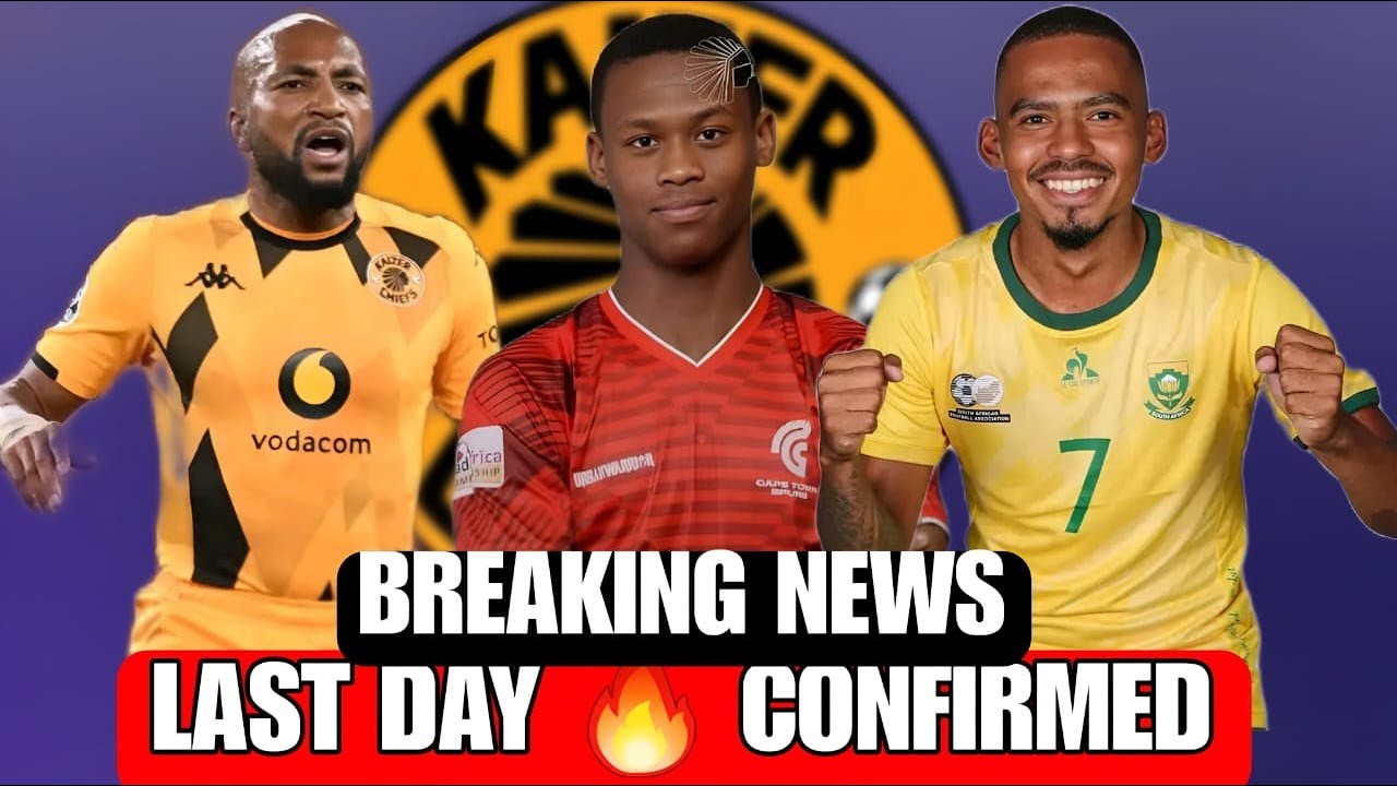 BREAKINGING NEWS APPOLIS TO KAIZER CHIEFS , VELEBAYI, MTHETHWA OUT ...