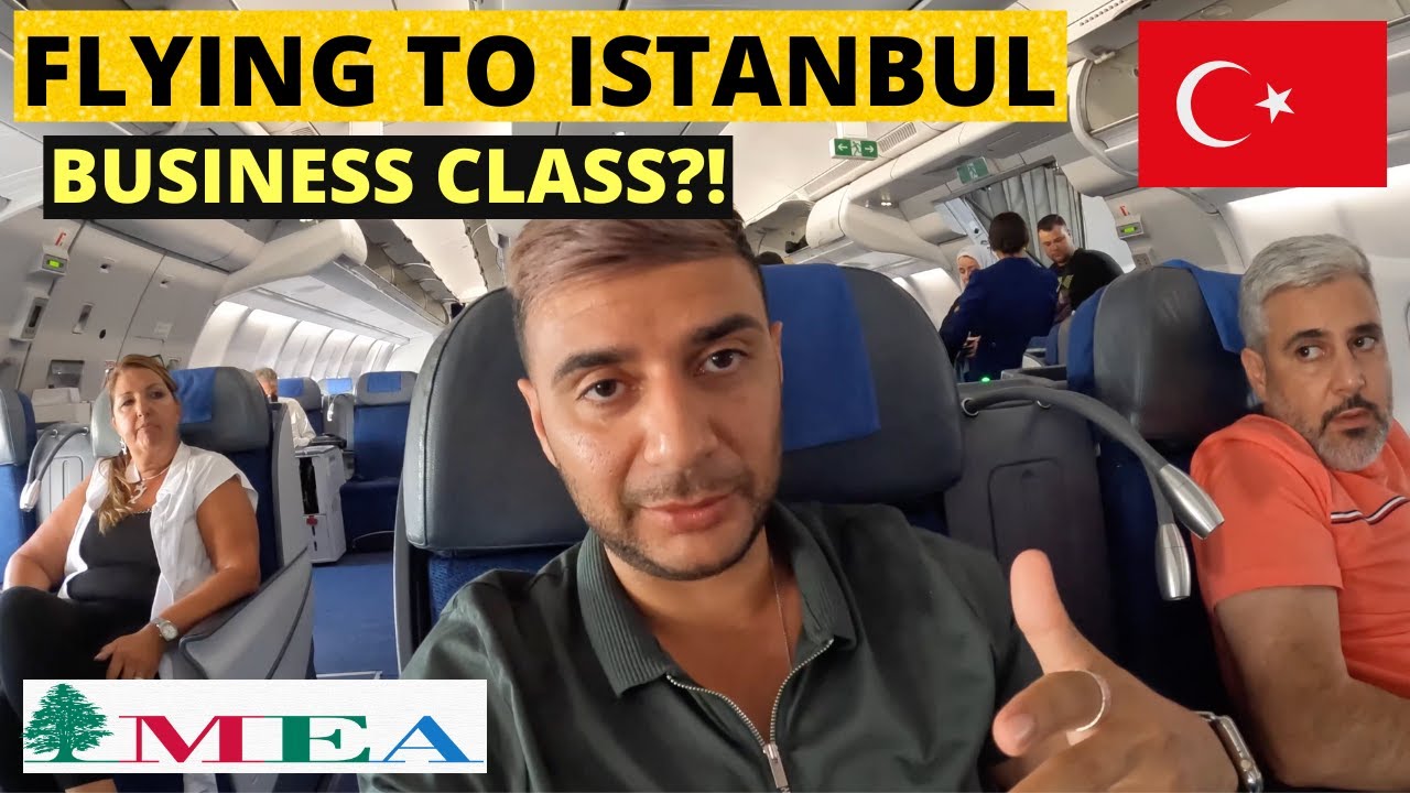 Flying to Turkey Istanbul with MEA Airline Business Class 🇹🇷 (not what ...
