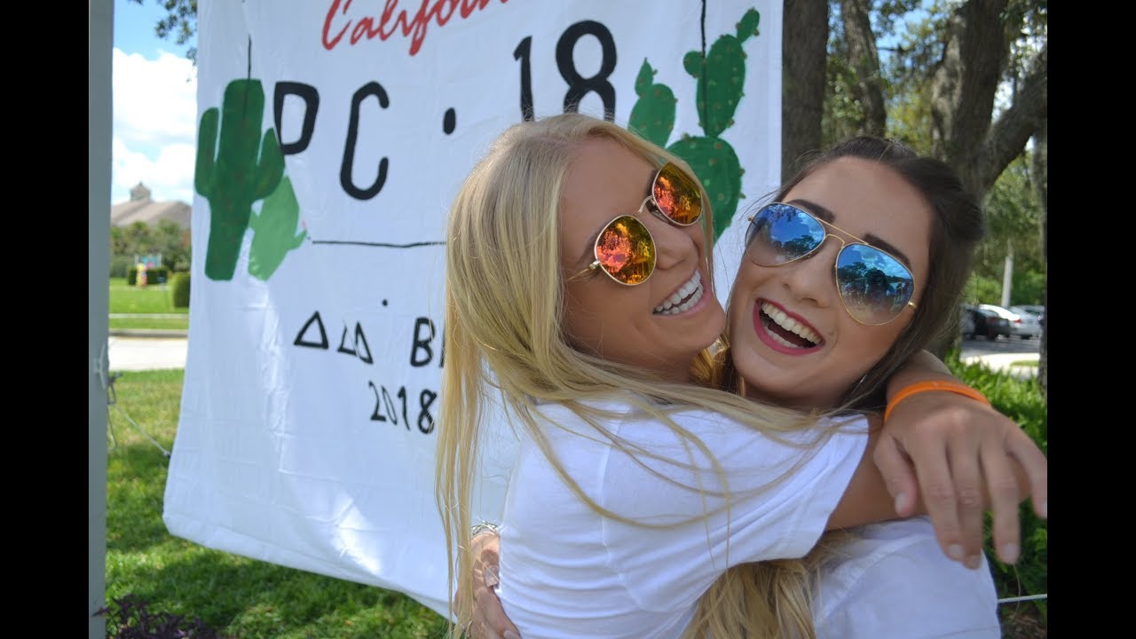UCF Tri Delta Bid Day 2018 - YouTube