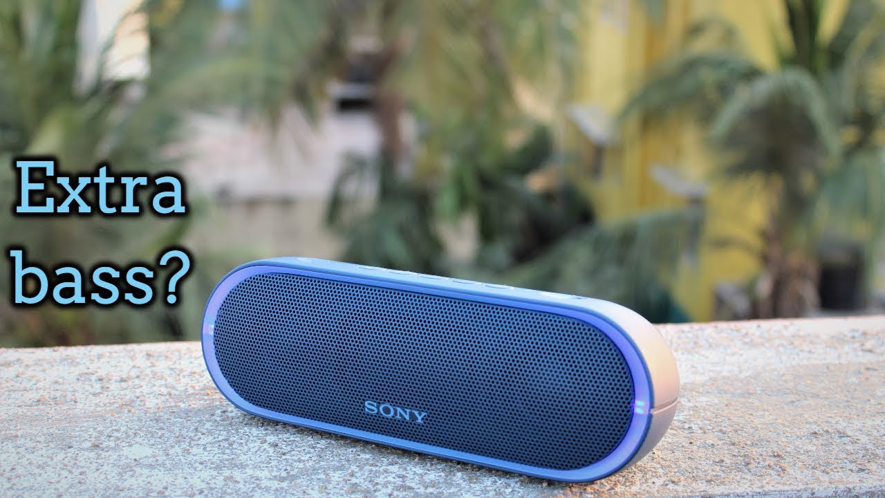 SONY SRS XB 20 Review and sound samples. - YouTube