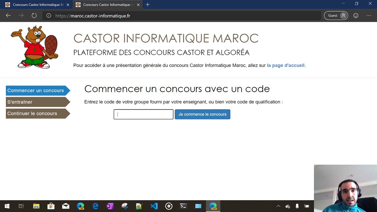 Castor informatique demo pour les coordinateurs - YouTube