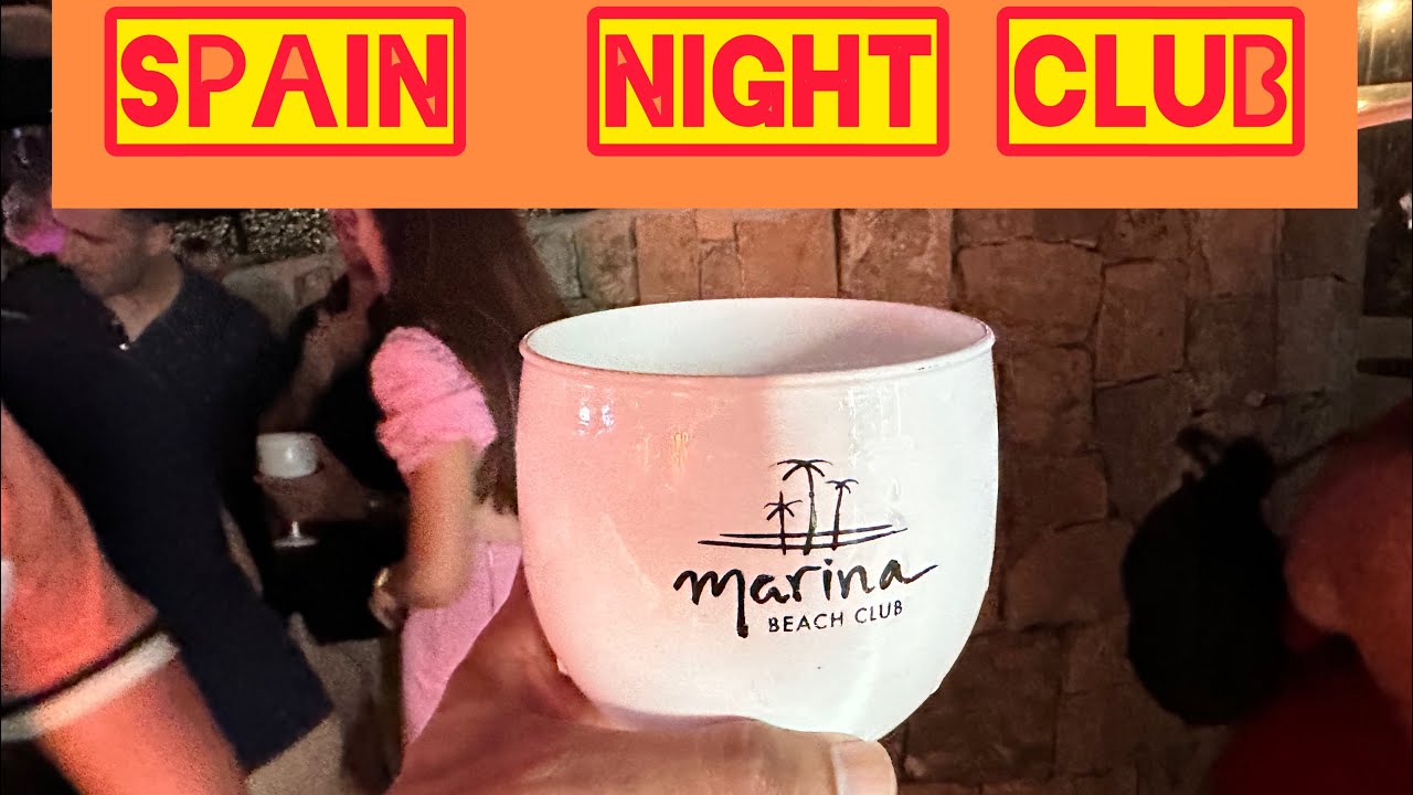 Night club in spain .chill out night in spain - YouTube