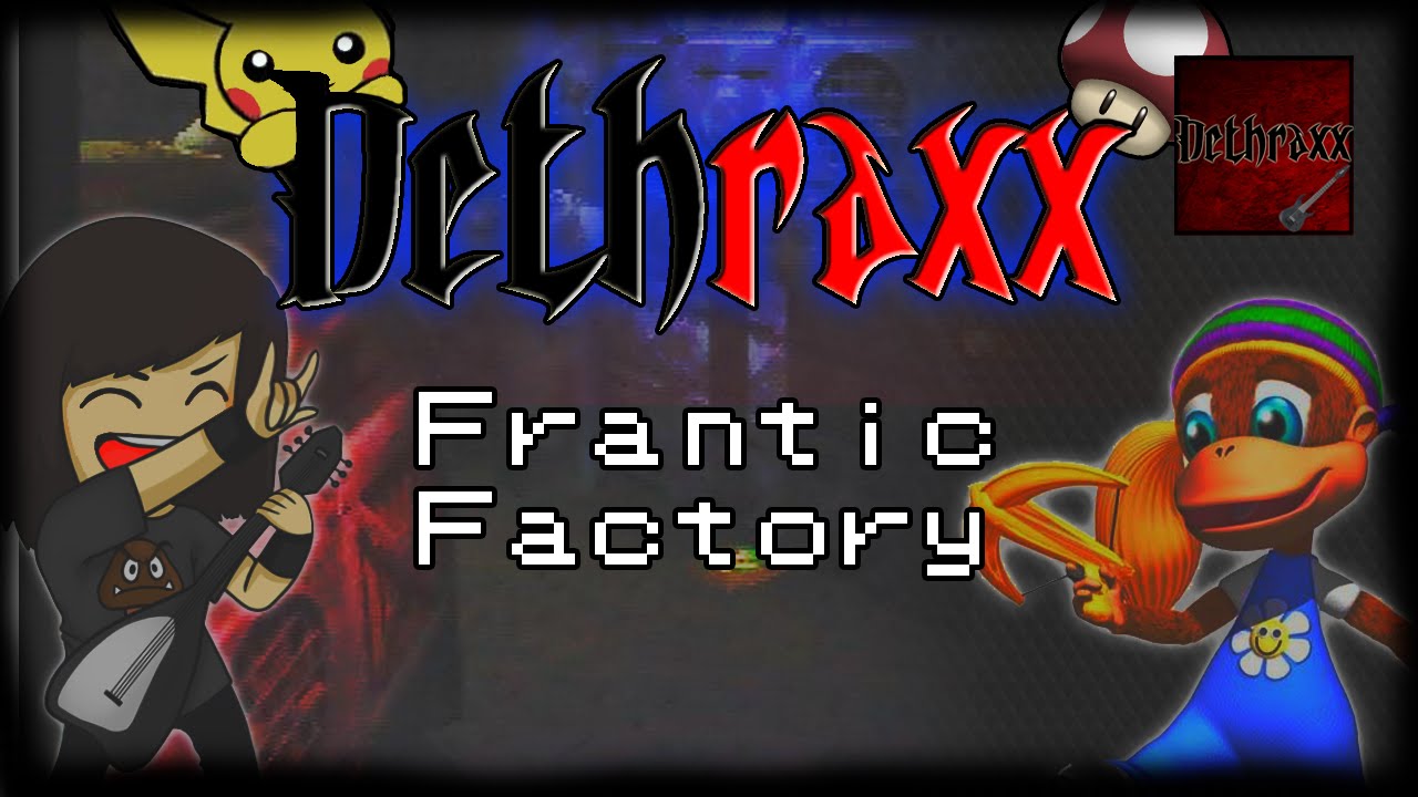 Frantic Factory [Metal Cover] (Donkey Kong 64) - YouTube