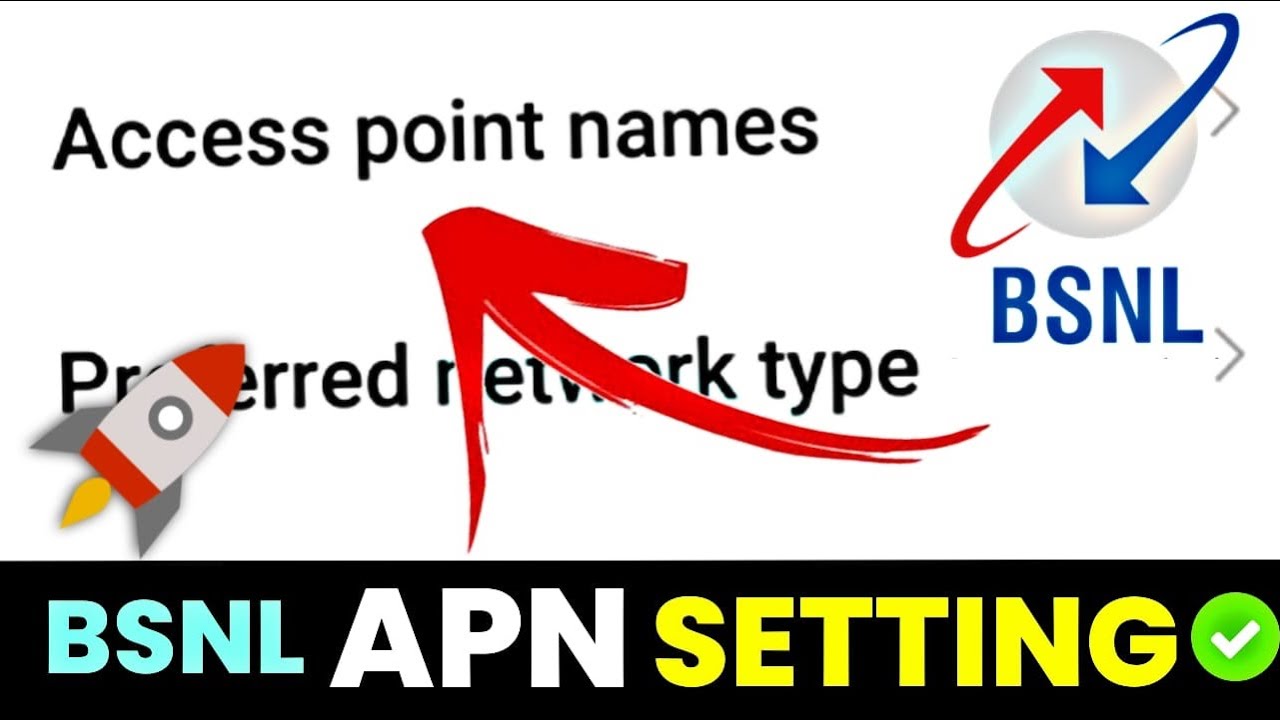 BSNL APN SETTINGS FOR FAST INTERNET 2022 APRIL BSNL NETWORK PROBLEM bsnl-apn-settings-for-fast-internet-2022-april-bsnl-network-problem