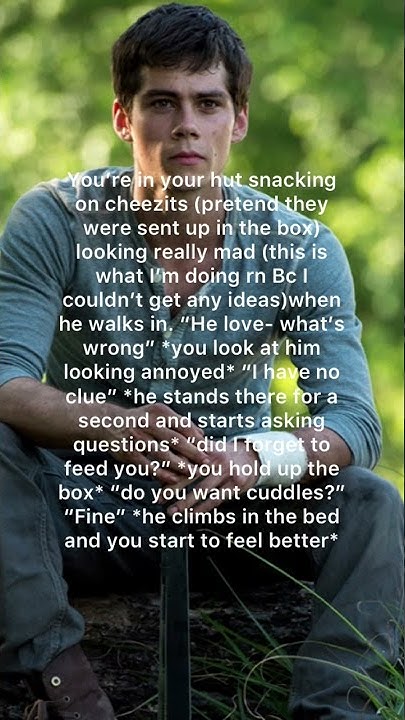 How the maze runner boys would react to you being upset for no reason - YouTube