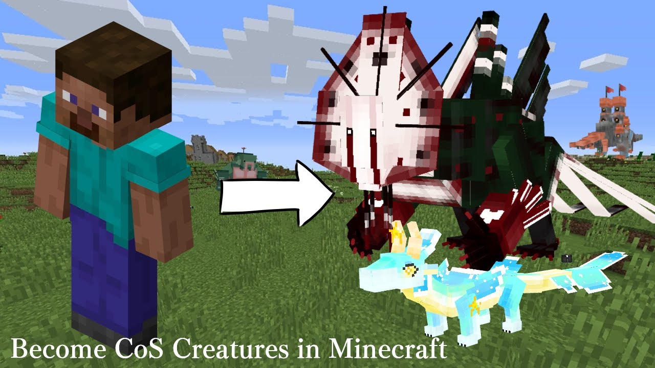 Creatures of Sonaria in Minecraft~ BE THE CREATURES~ Added Eigion and ...
