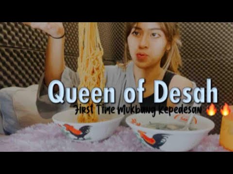 Queen of Desah Mukbang Kepedesan