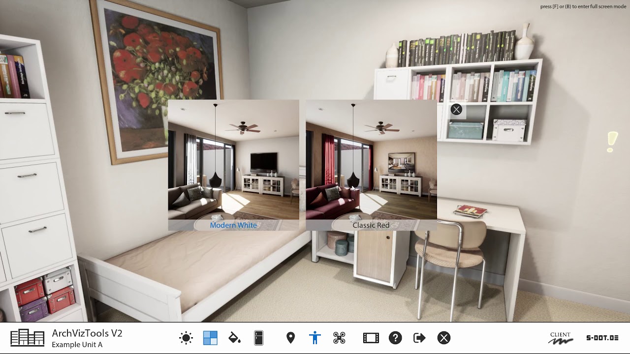 ArchViz User Interface V2.0 Features - YouTube