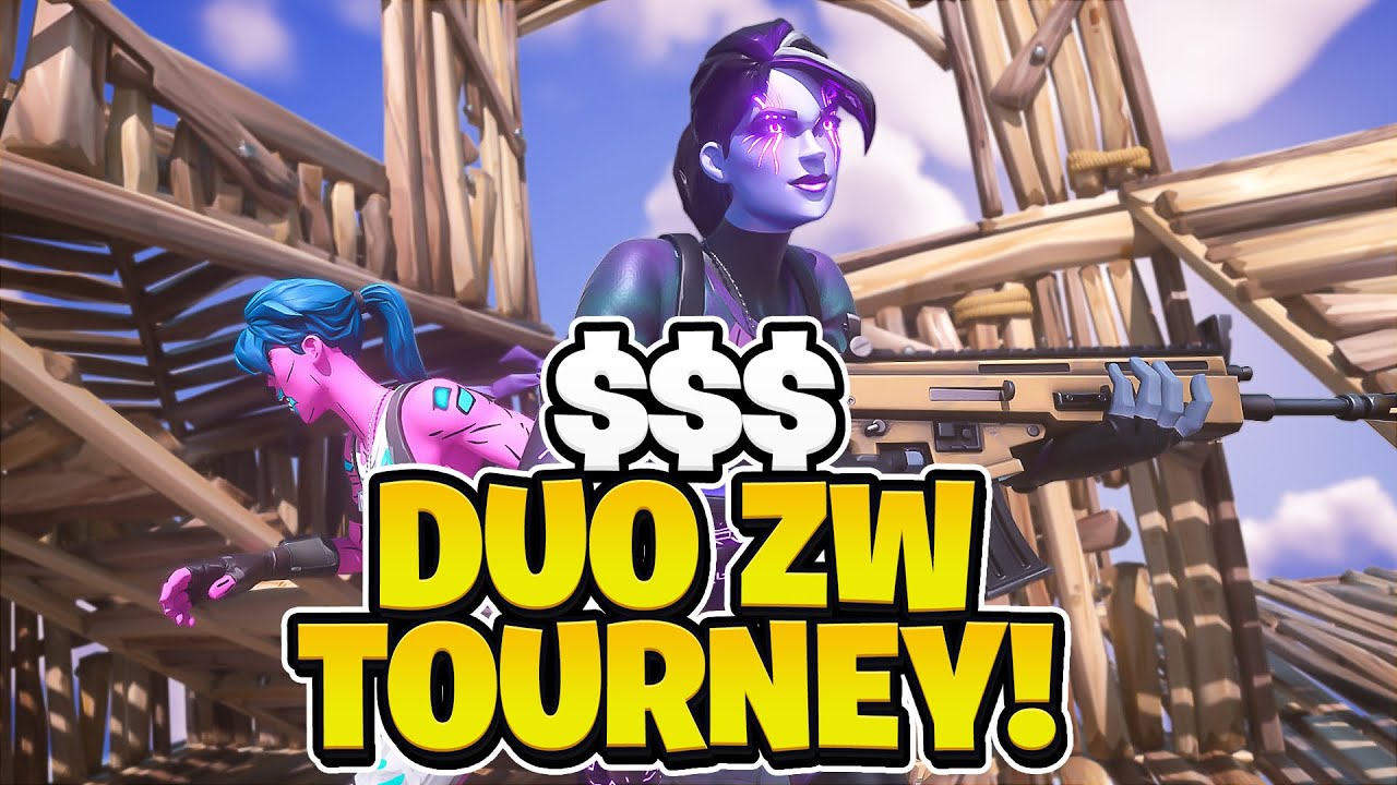 🔴 $$$ DUO ZONEWARS TOURNAMENT | !rules !play - YouTube