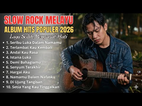KUMPULAN LAGU SEDIH MENYAYAT HATI - SLOW ROCK MELAYU TERBARU 2026 / Lagu Pop Minang / Slow Melayu🎶