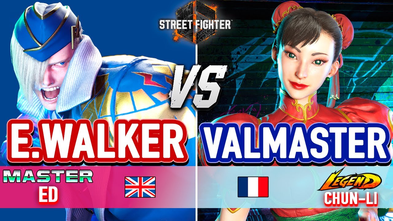 SF6 🔥 ENDING WALKER (Ed) vs VALMASTER (Chun-Li) 🔥 Street Fighter 6 High ...