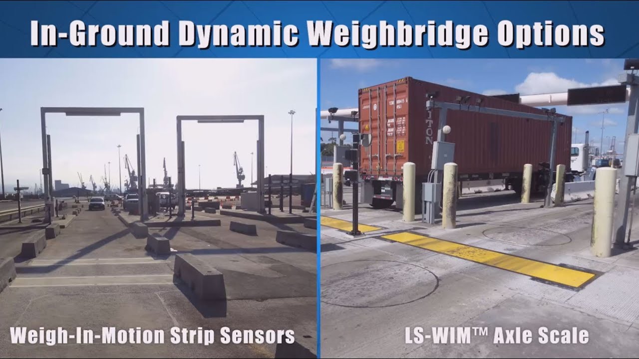 Dynamic Weighbridges for Automated Vehicle Weighing at Gates - YouTube