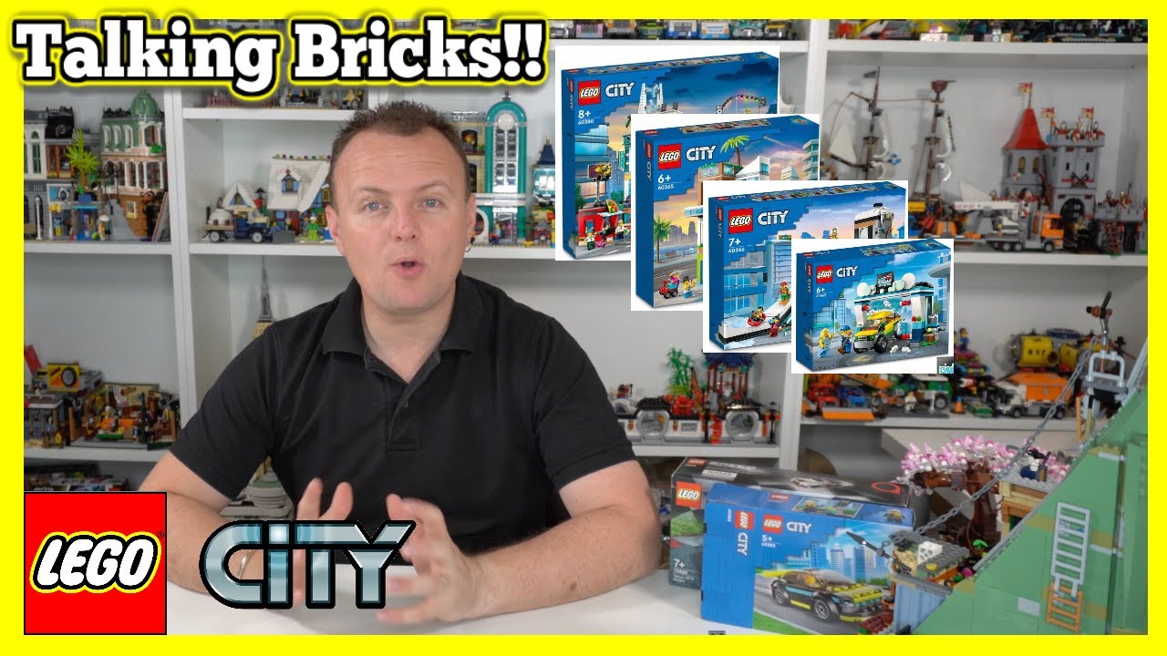Talking Bricks NEW LEGO CITY RELEASES JUNE 2023!! - YouTube