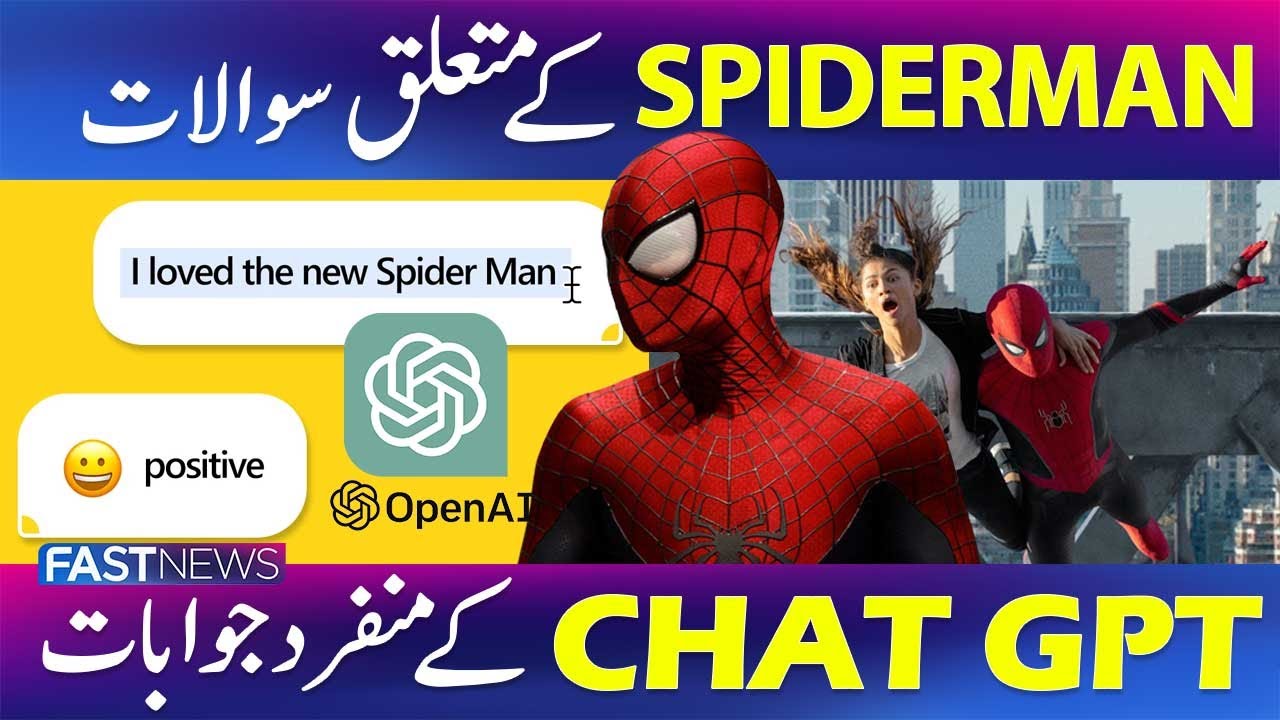 SPIDERMAN | Amazing comments by CHAT GPT on Spiderman character | Fast ...