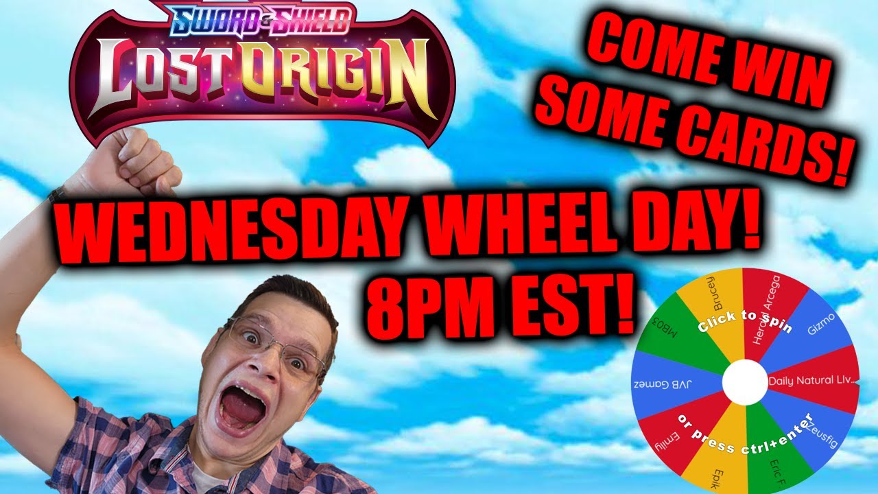WEDNESDAY WHEEL GIVEAWAY DAY! - YouTube