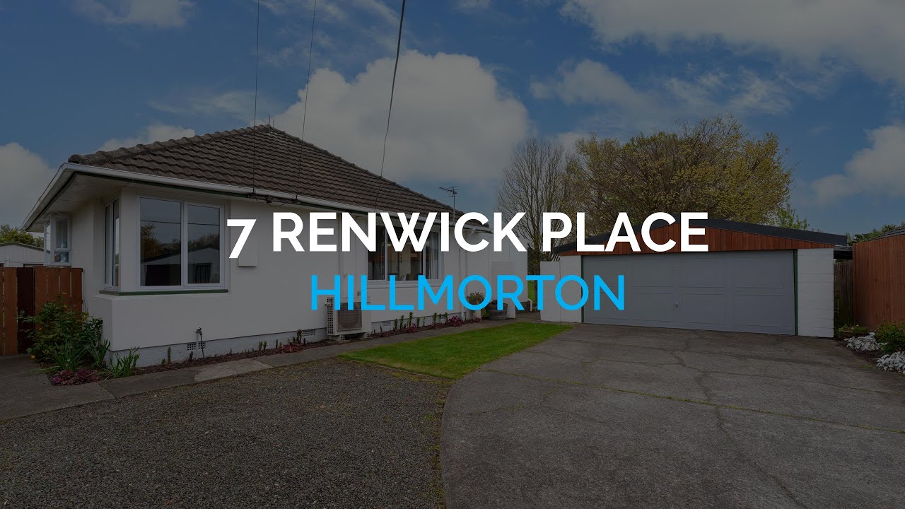 FOR SALE | 7 Renwick Place, Hillmorton | Hannah Calder, Harcourts ...