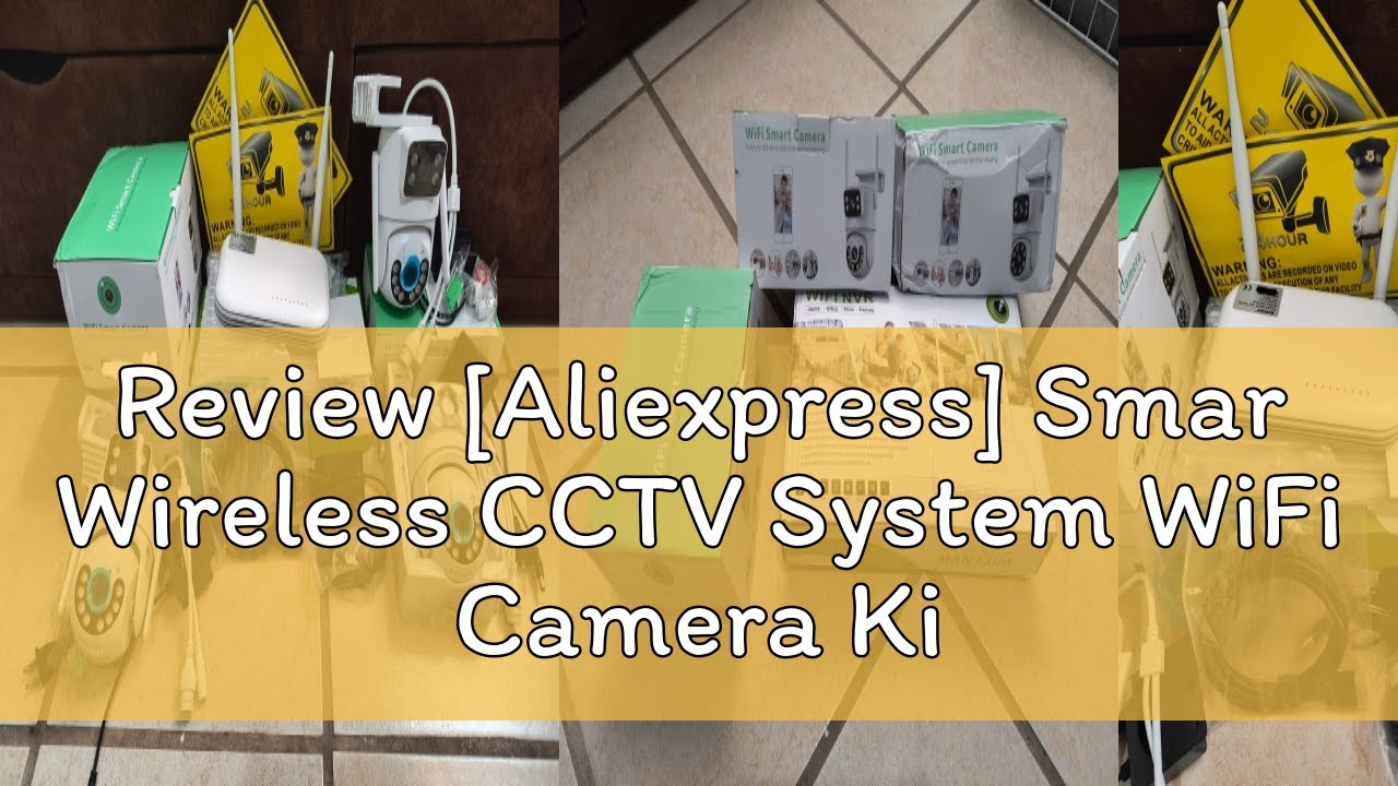 Review [Aliexpress] Smar Wireless CCTV System WiFi Camera Kit 6MP IP ...