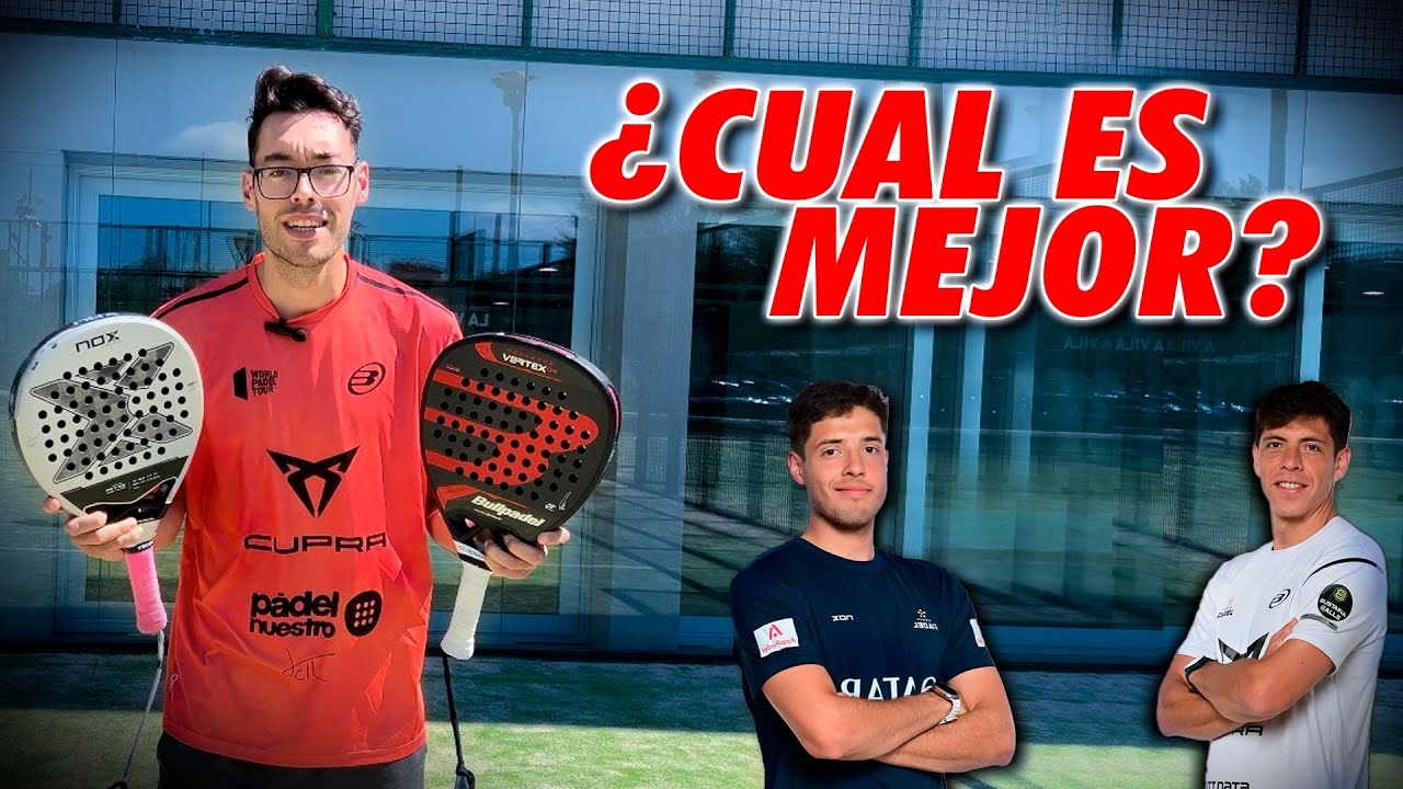 COMPARANDO LAS 2 PALAS MÁS VENDIDAS DEL 2024 - YouTube