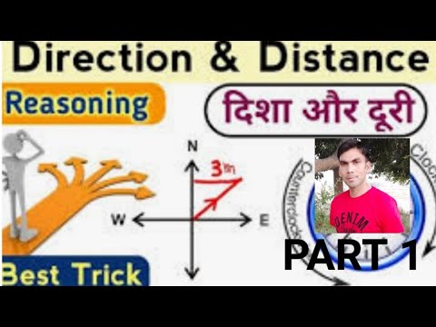Direction and Distance Reasoning part 1# - YouTube