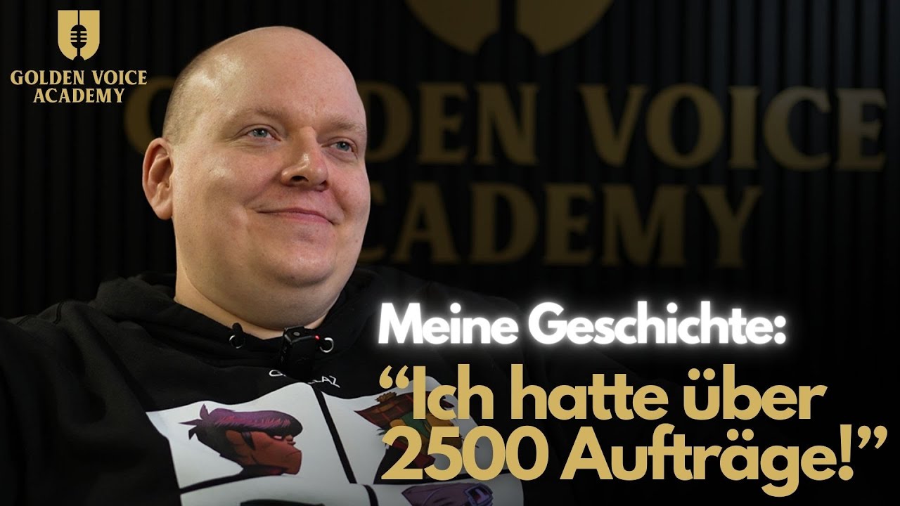 Über 10.000€ im Monat als Sprecher - Golden-Voice-Story mit Benjamin ...