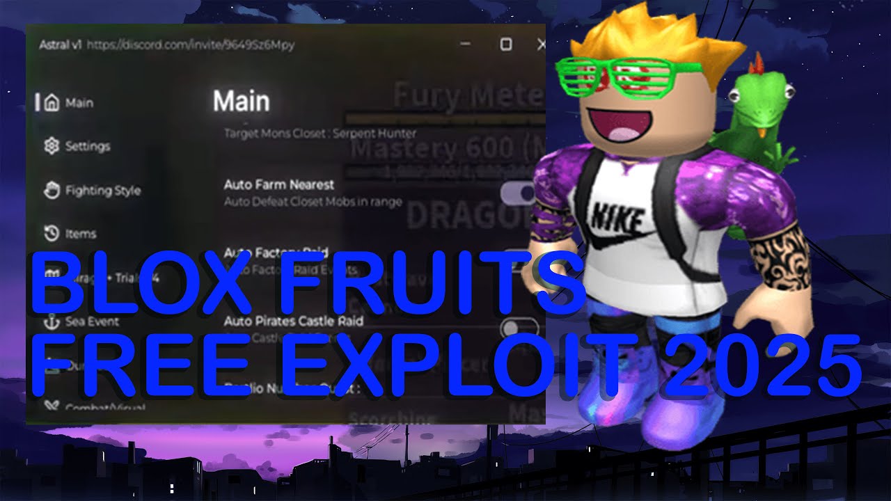 Blox Fruits x Roblox Exploit Menu [NEW] | Blox Fruits Script [2025 ...
