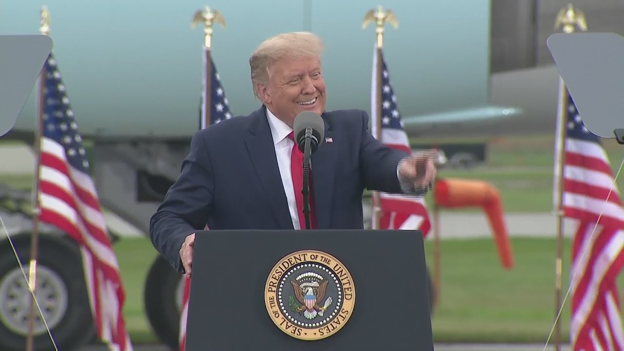 President Donald Trump campaign rally in Freeland, Michigan - YouTube