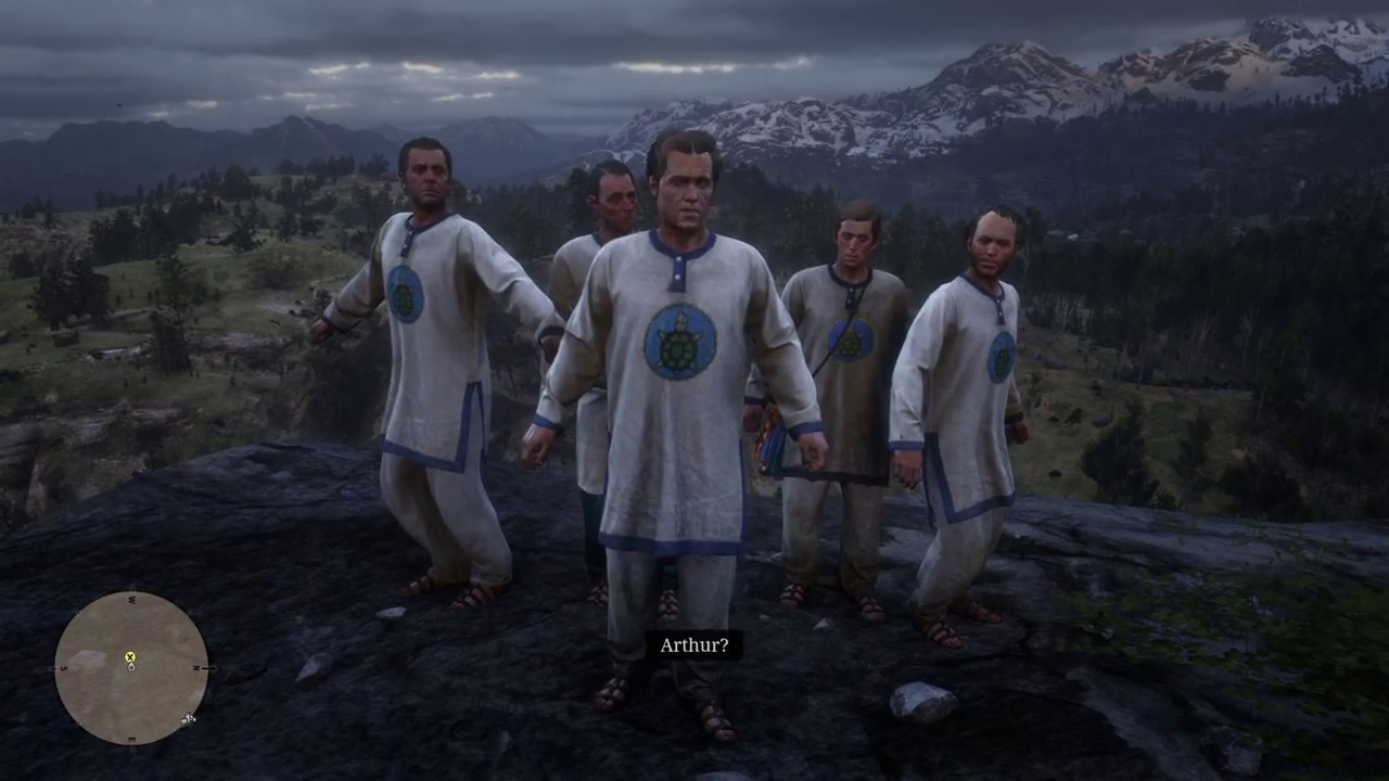 MEETING THE CHELONIAN CULT - RED DEAD REDEMPTION 2 - YouTube