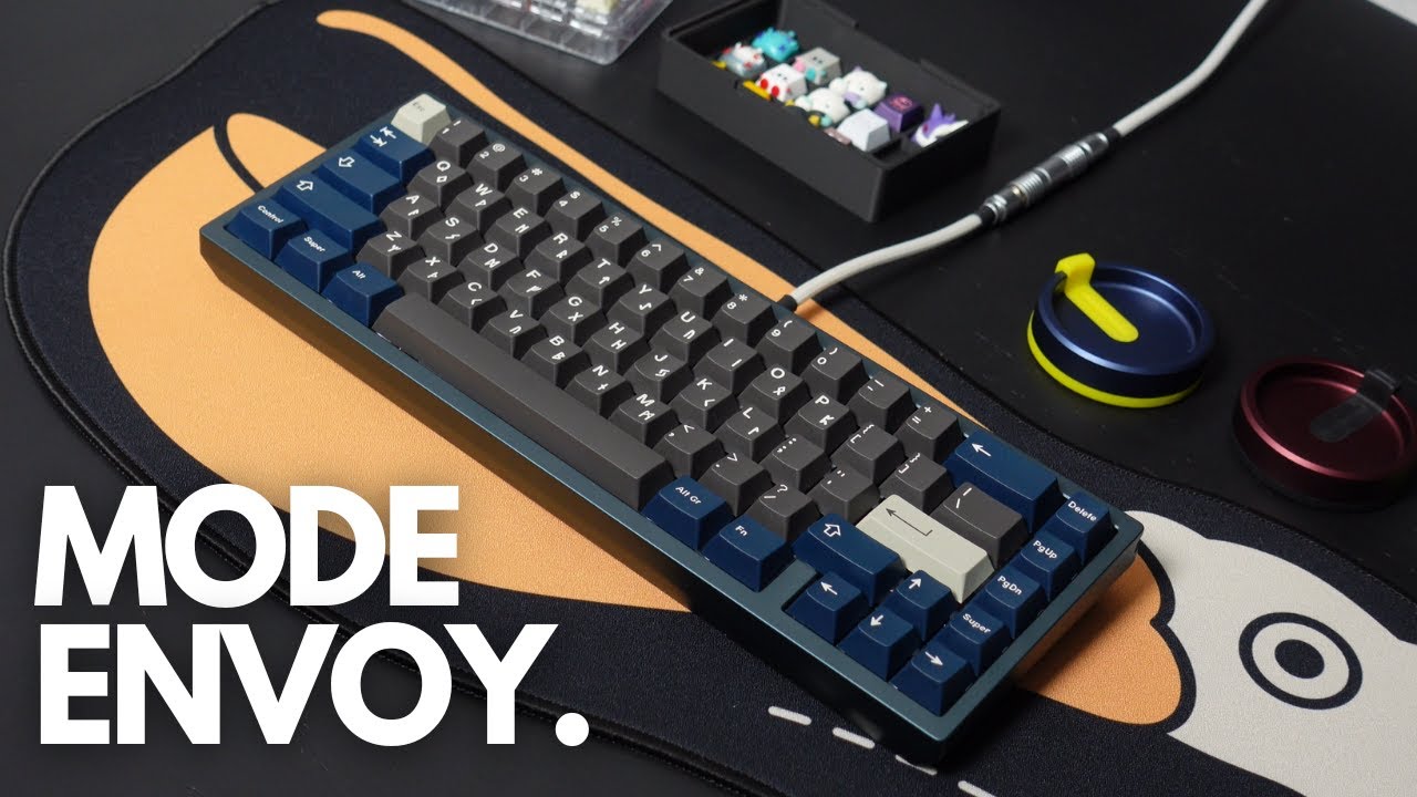 MODE ENVOY // SAROKEYS x GEON BCP // Custom Keyboard Typing ASMR - YouTube