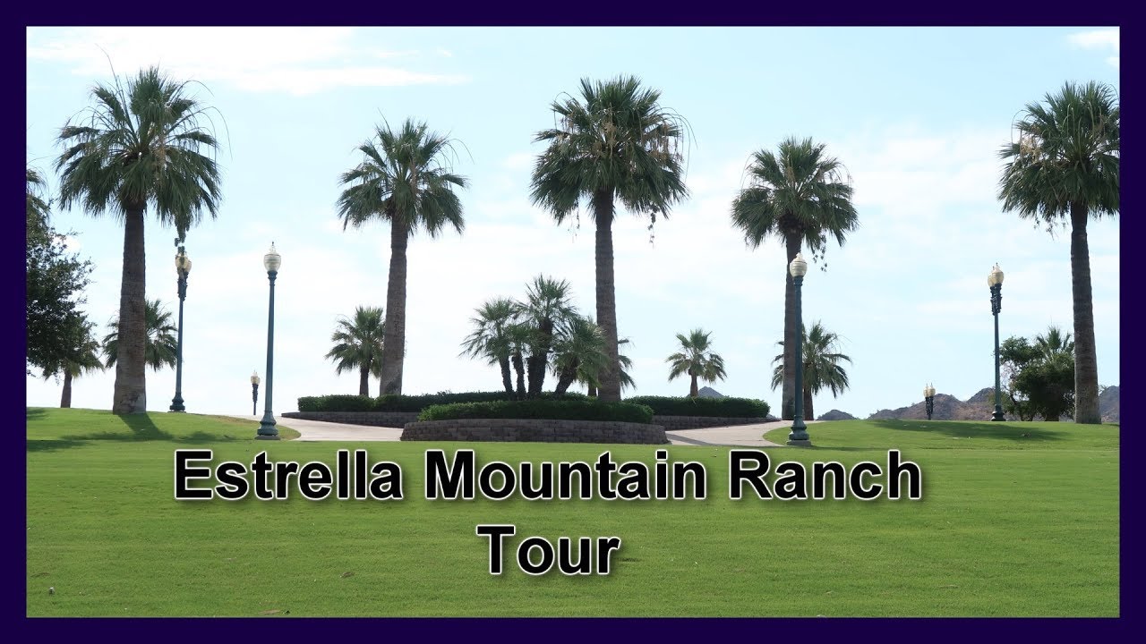 Estrella Mountain Ranch Is A Suburb of Goodyear Arizona - YouTube