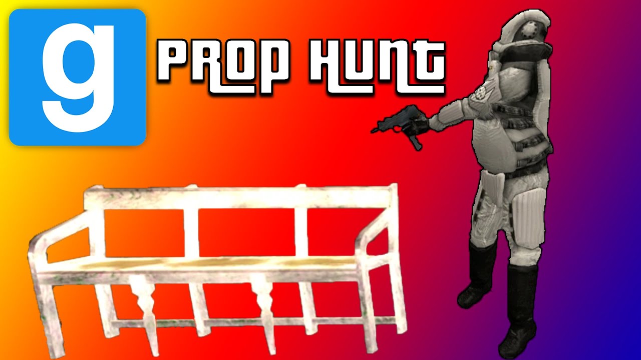 Gmod Prop Hunt Funny Moments! - YouTube