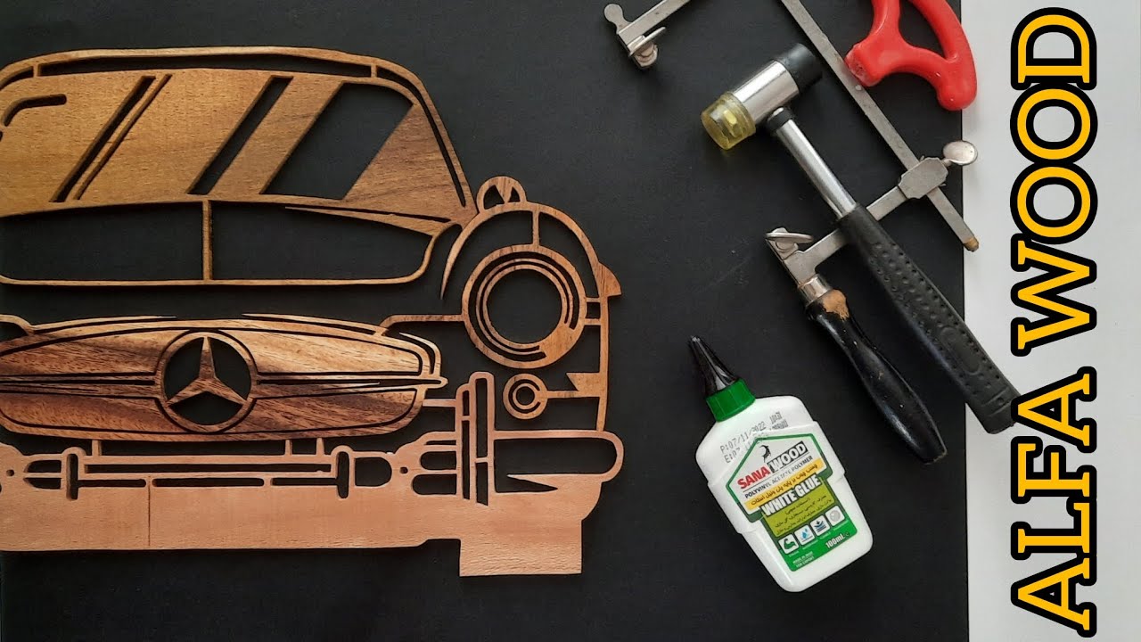 wood carving/Making a Mercedes Benz car panel/car wood carving - YouTube