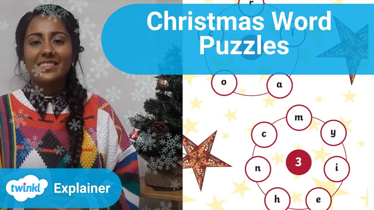 🧩 Christmas Themed Word Puzzles 🌟 - YouTube