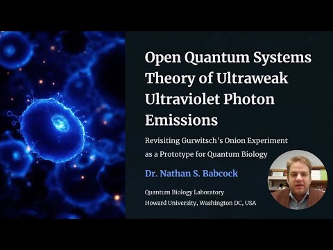 Open Quantum Systems Theory of Ultraweak Ultraviolet Photon Emissions ...