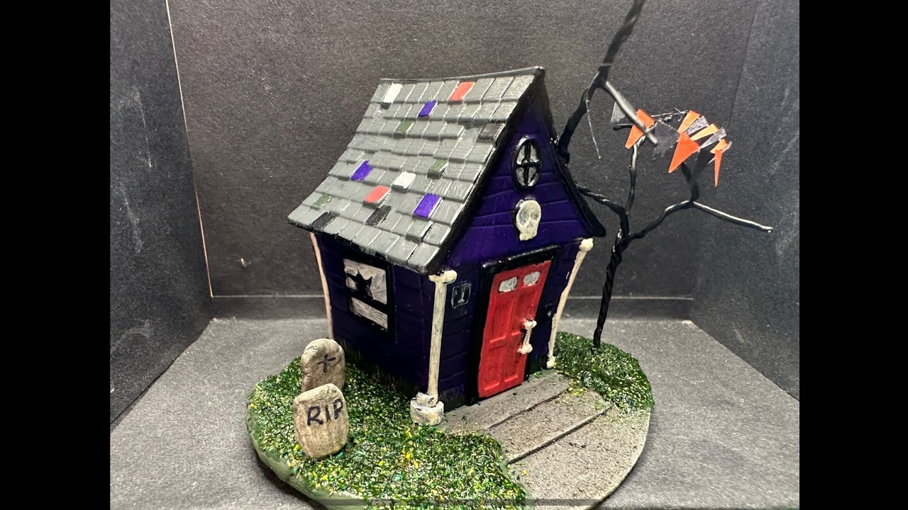 Haunted House: A Miniature DIY - YouTube